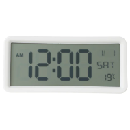 MINISO-LARGE SCREEN ELECTRONIC ALARM CLOCK-WHITE Best Price in Sri ...