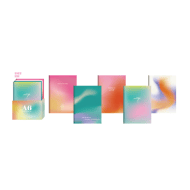 Miniso Aurora Glow 5 Piece Colorful A6 Notebook Set 32 Sheets + Best ...