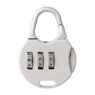Miniso Mini Round Lock (Silver)