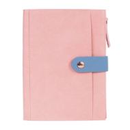 Miniso Notebook With Pin (Pink)