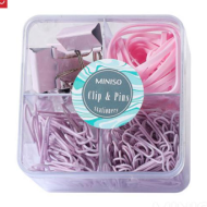 MINISO-OFFICE SUPPLIES SET-PINK Best Price in Sri Lanka | BuyAbans.com