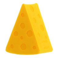 MINISO-TOM & JERRY I LOVE CHEESE COLLECTION CHEESE MAKEUP PUFF -LARGE ...