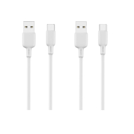 MINISO-1 METER TYPE-C CHARGER CORD -2 PACK-WHITE Best Price in Sri ...